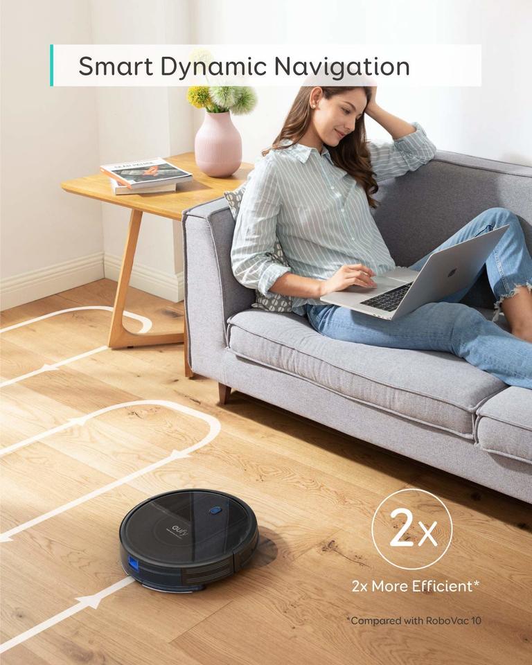 Robotic Vacuum Cleaners: Anker Eufy RoboVac G10 Hybrid Sweep&Mop ...