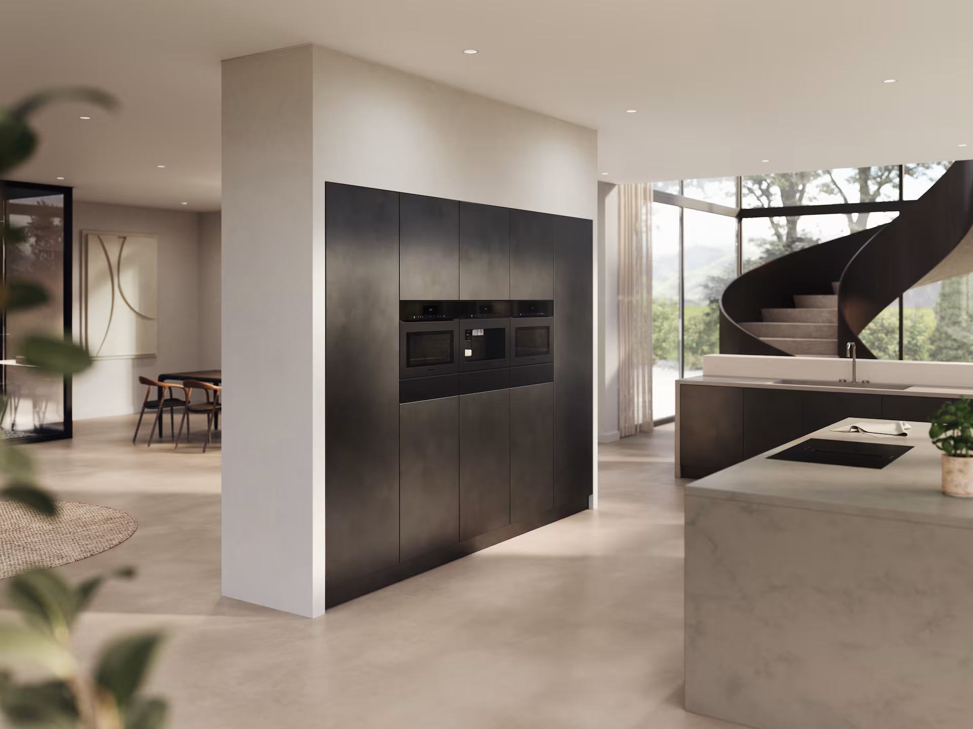 MIELE: Miele steam combination oven DGC7840 HCX Pro black matt