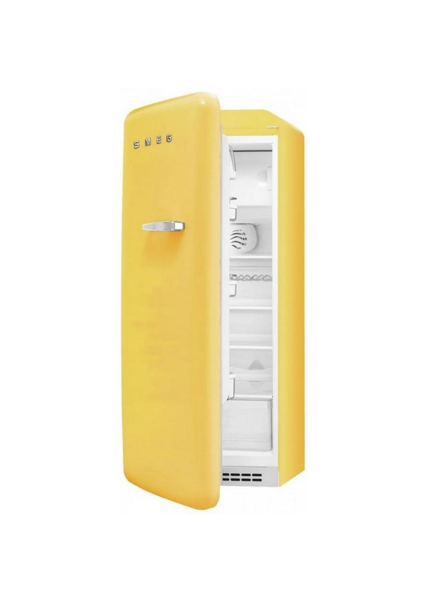 All Products: Smeg Refrigerator 50's Style FAB28 FAB28LYW5 Yellow