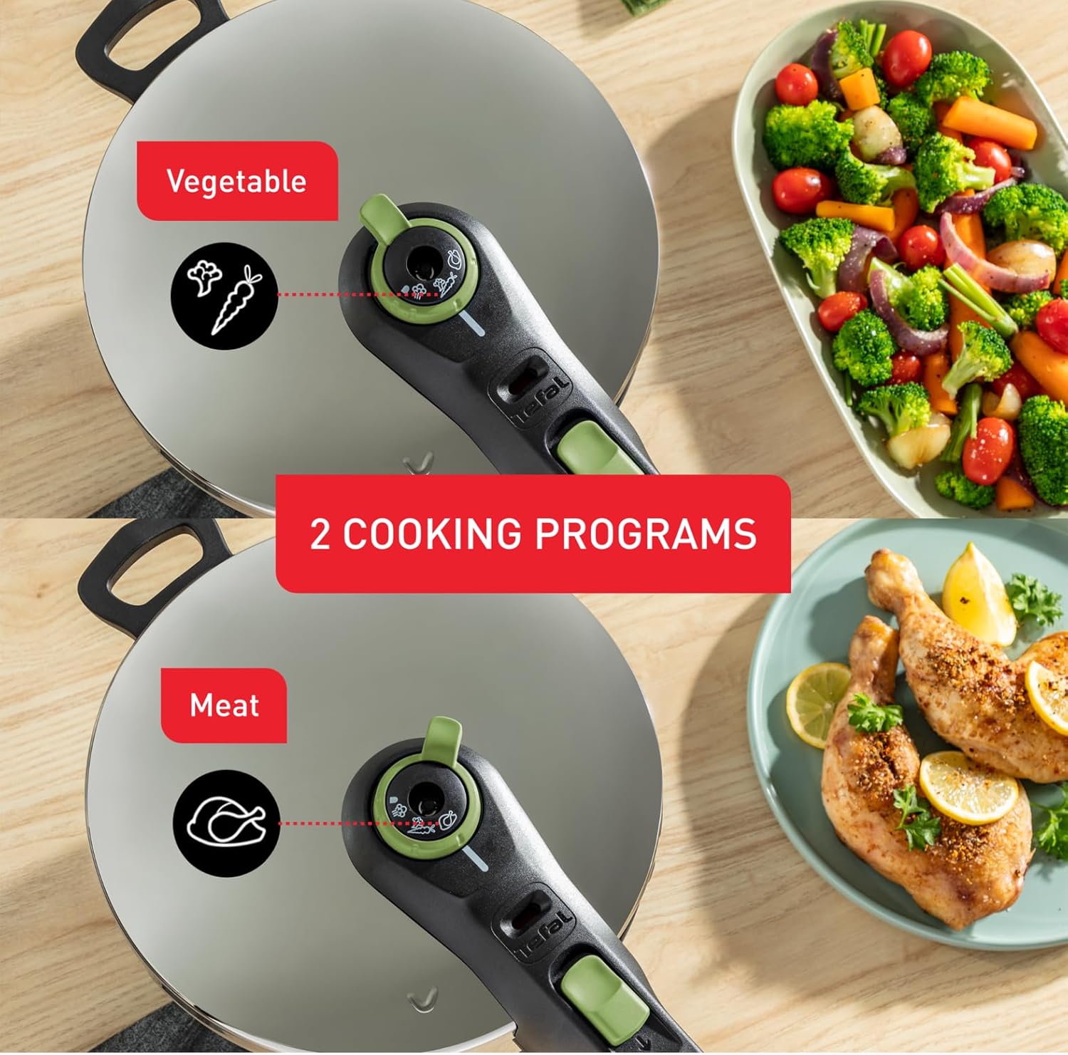 All Products: Tefal Secure Trendy Pressure Cooker P2584402
