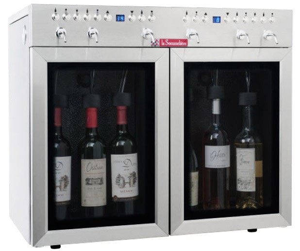 All Products: La Sommeliere Wine dispenser by the glass 6 bottles DVV6SS