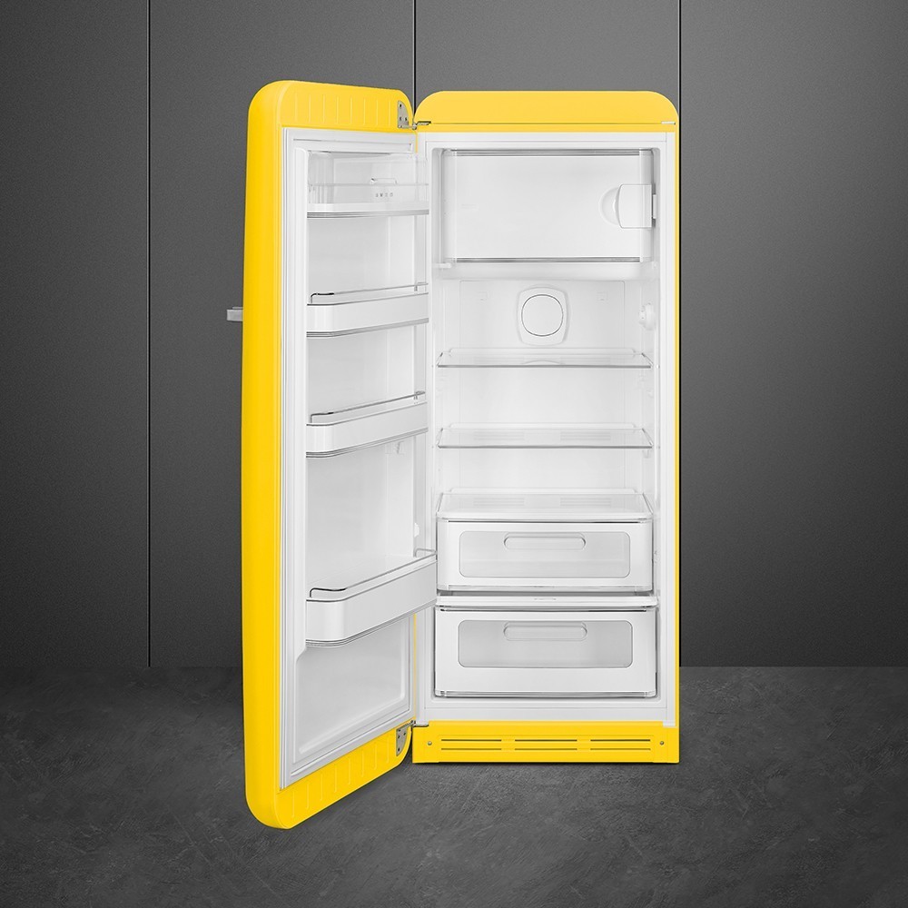 REFRIGERATORS: Smeg Refrigerator 50's Style FAB28 FAB28LYW5 Yellow